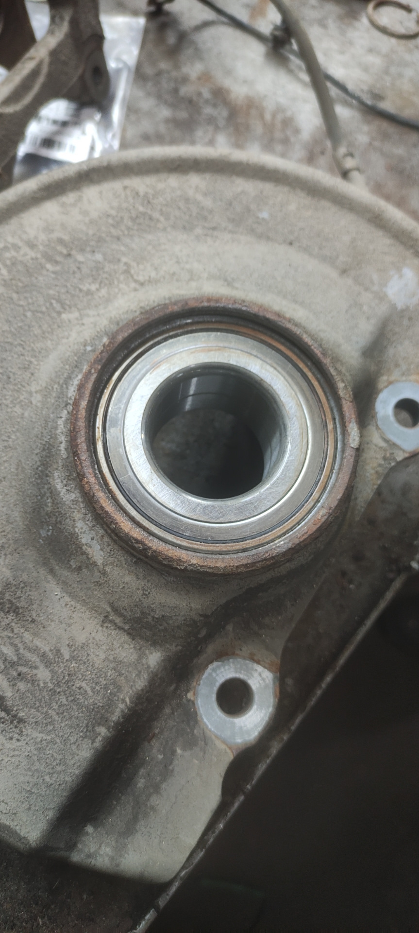 Замена переднего правого ступичного подшипника — Mitsubishi Outlander ...