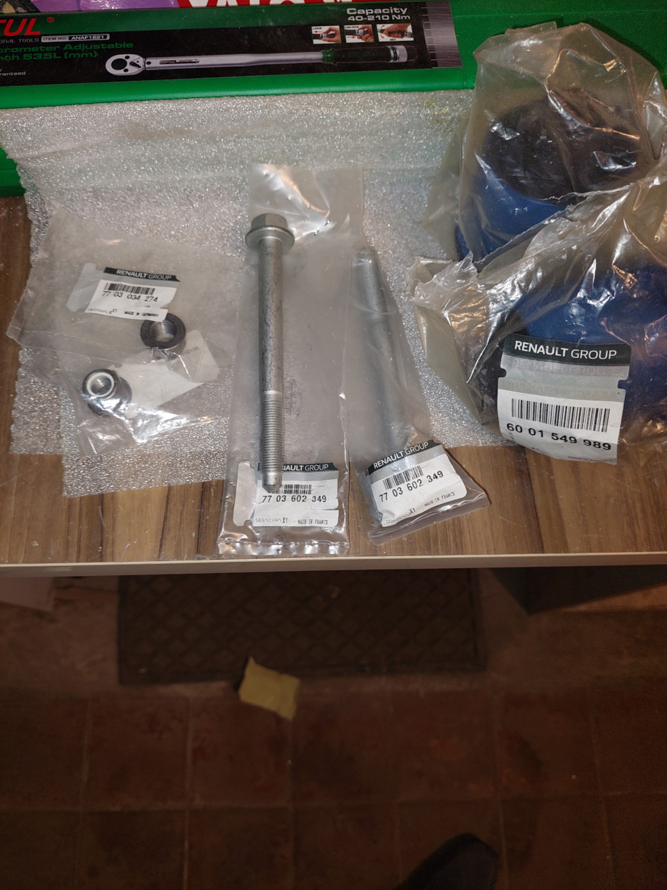 6001549989 Шарнир рычагов задней подвески RENAULT | Запчасти на DRIVE2