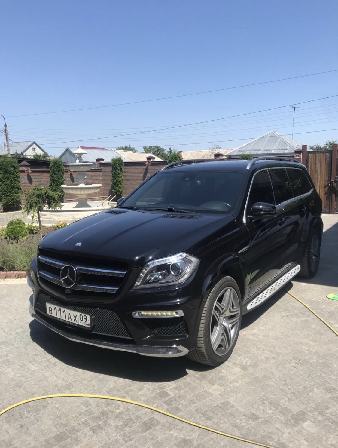С чего началось знакомство — Mercedes-Benz GL-Class (X166), 3 л, 2014 ...