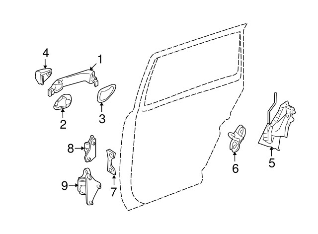 A1647200935 Замок двери Mercedes | Запчасти на DRIVE2