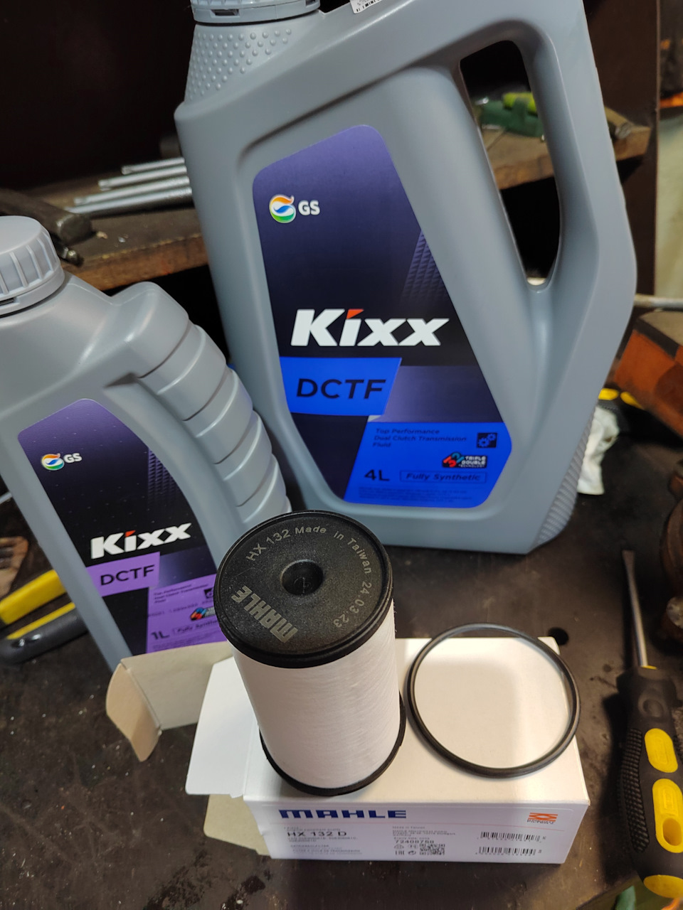 L2520440E1 Трансмиссионная жидкость Kixx DCTF /4л синт. KIXX | Запчасти на DRIVE2