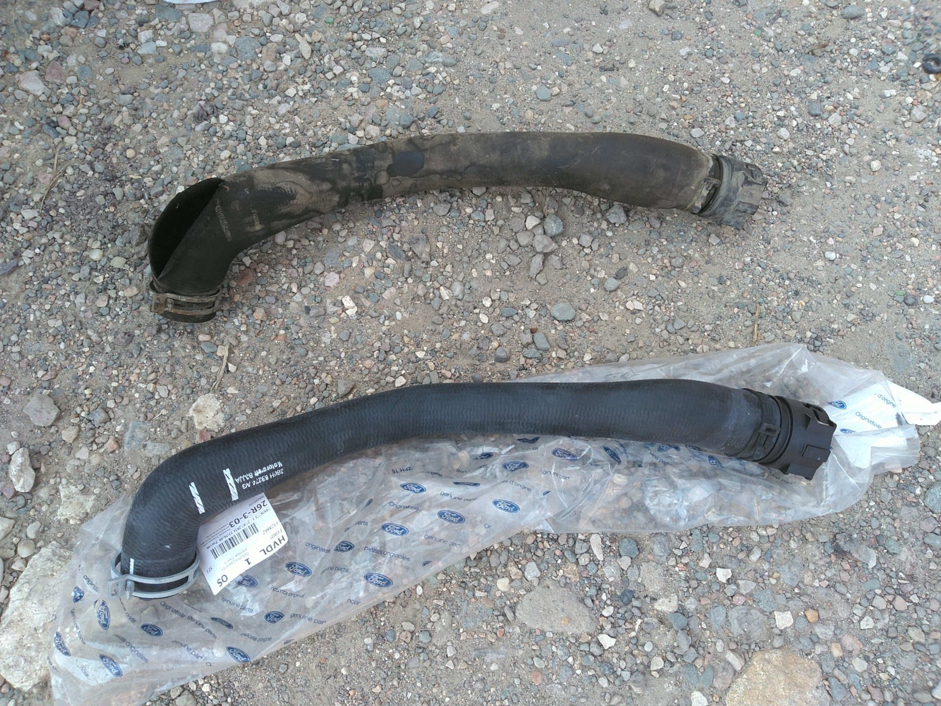 Замена радиатора и патрубков системы охлаждения — Ford Fusion, 1,6 л ...