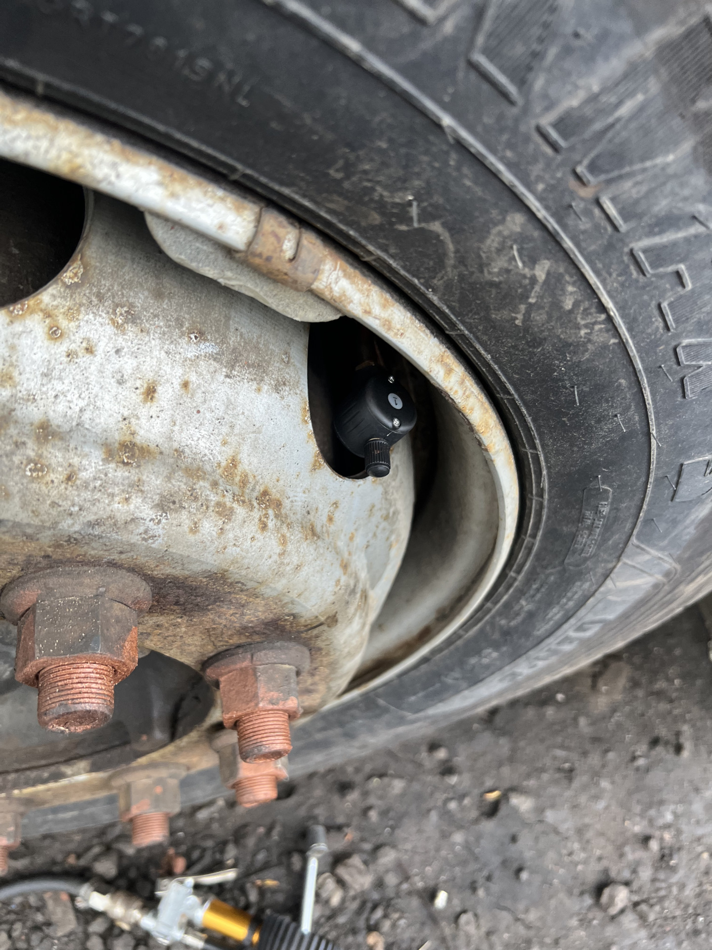 Система мониторинга давления в шинах — Volvo fm9, 9 л, 2006 года ...