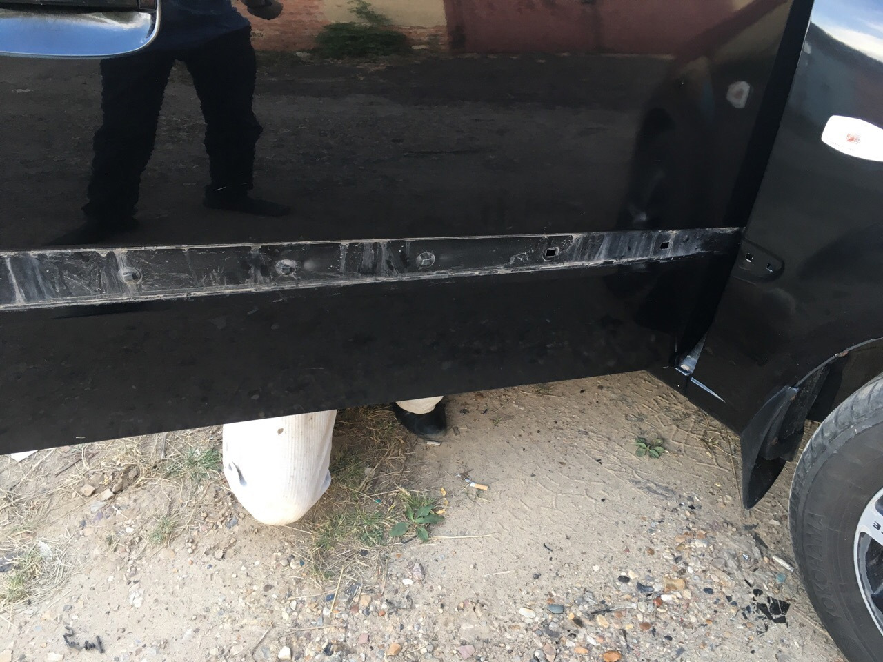 Молдинги — KIA Rio (2G), 1,4 л, 2010 года | кузовной ремонт | DRIVE2