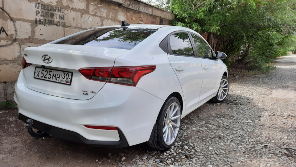 Антенна — Hyundai Solaris (2G), 1,6 л, 2017 года | тюнинг | DRIVE2