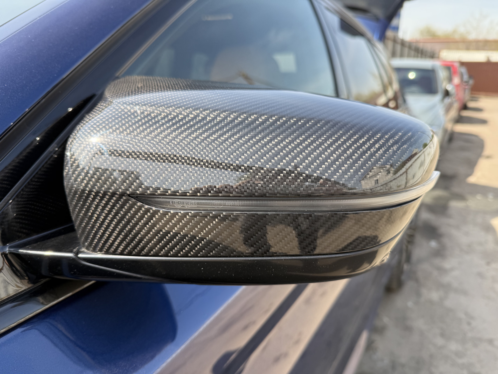 Колпаки зеркал M PERFORMANCE F90 — BMW 5 series Touring (G31), 2 л ...