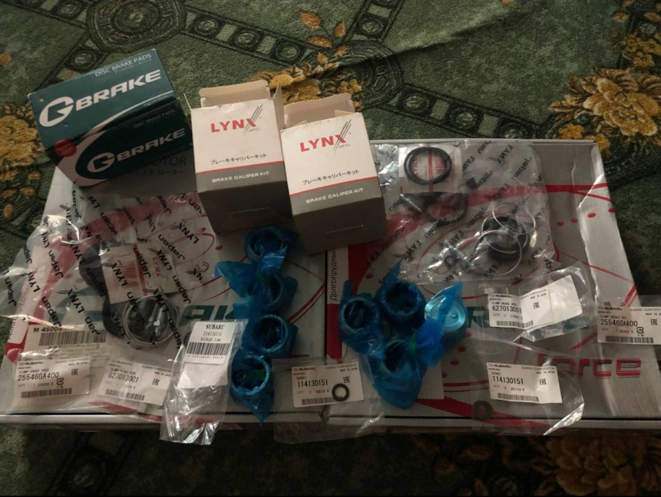 Тормоза 4pot/2pot — Subaru Impreza WRX (GD/GG), 2 л, 2005 года ...