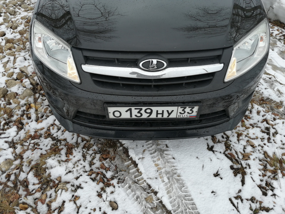 СПЛИТТЕР VOLTA — Lada Гранта (1G), 1,6 л, 2017 года | стайлинг | DRIVE2