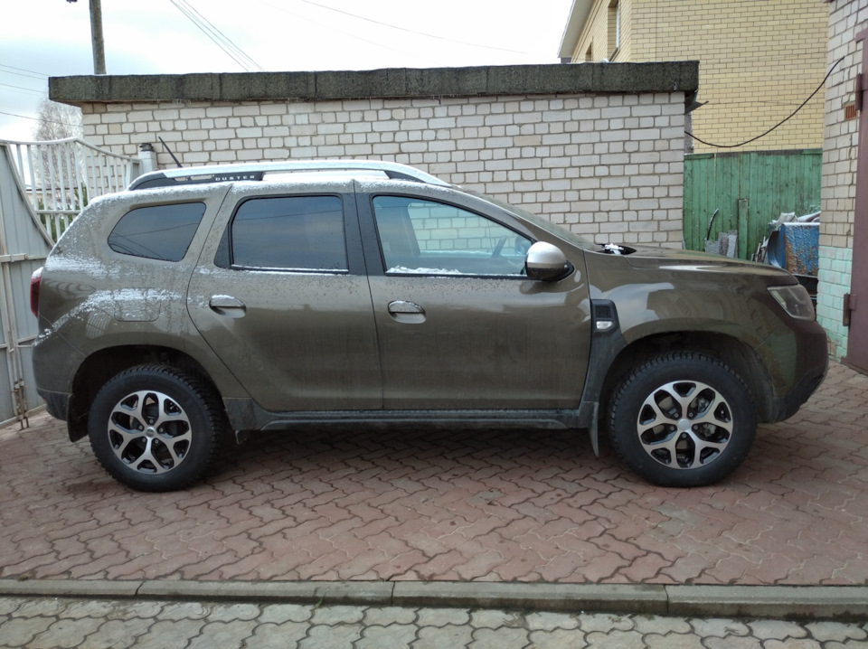 Зимние шины — Renault Duster (2G), 2 л, 2021 года | шины | DRIVE2