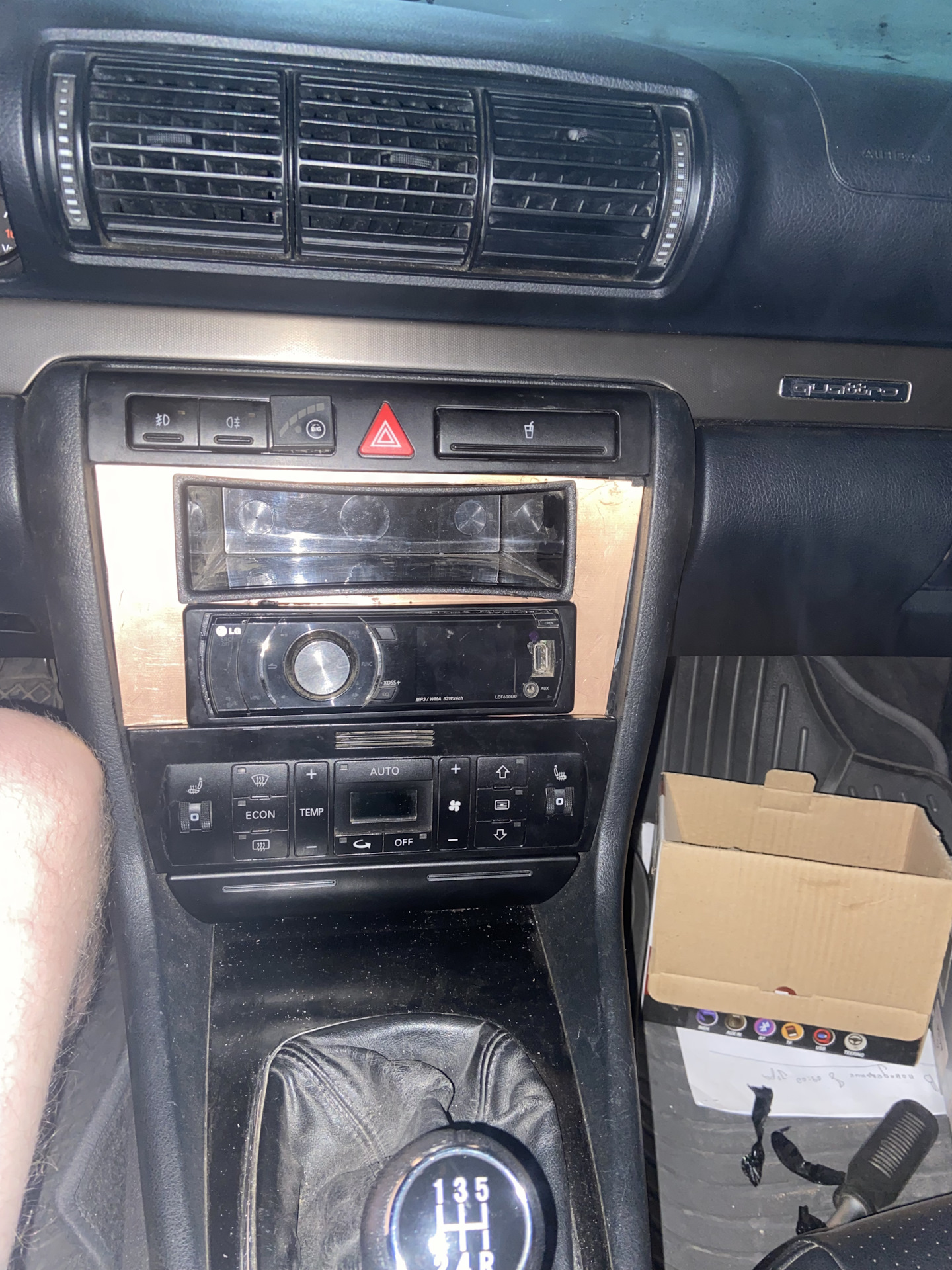 Замена штатной магнитолы в Audi A4 B5 мой опыт — Audi A4 (B5), 1,8 л, 2001 года | своими руками ...