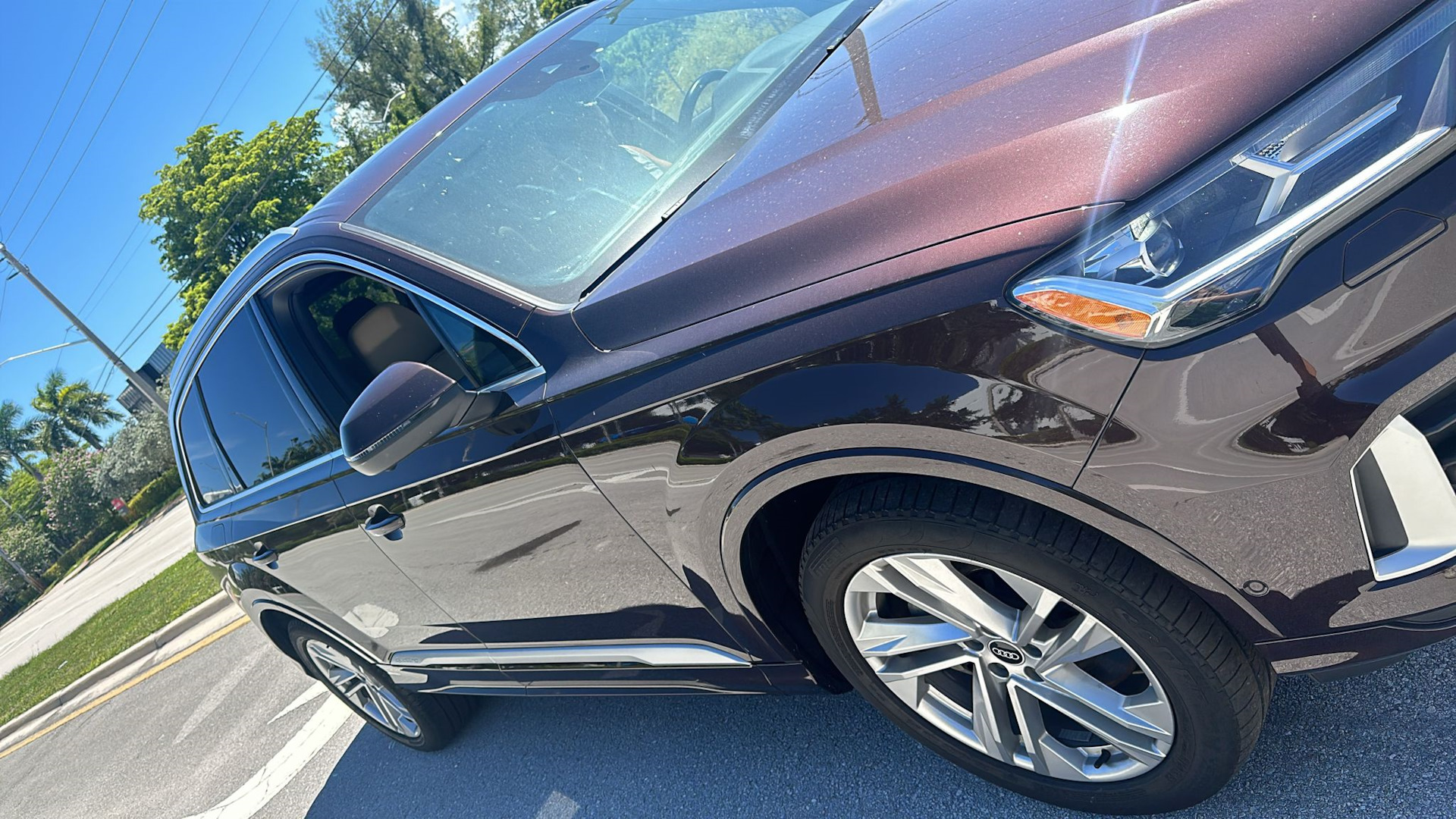 Audi Q7 (2G) 2.0 бензиновый 2021 | Top Brown на DRIVE2