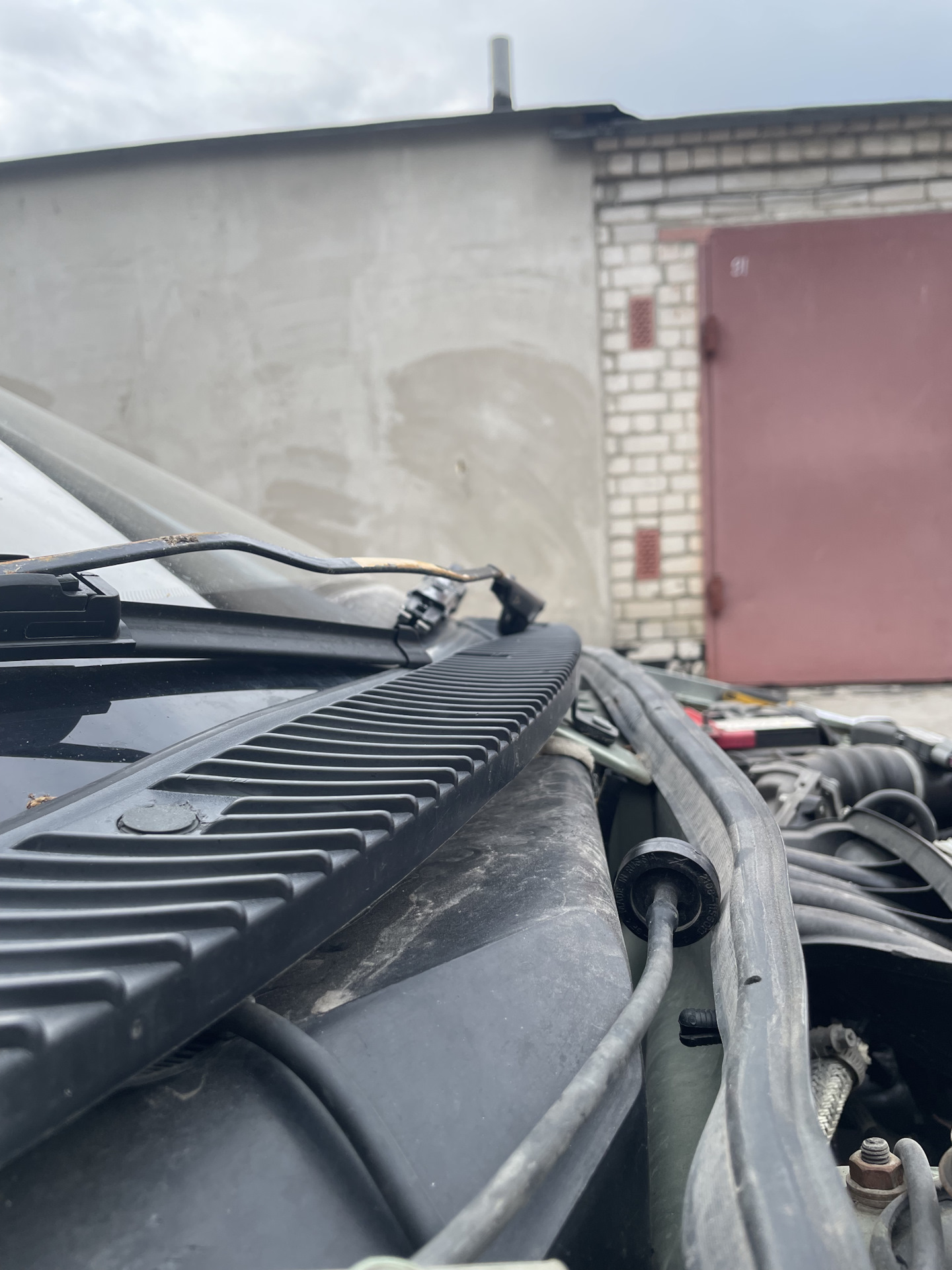 Поводки дворников от Приоры на Калину — Lada Калина универсал, 1,6 л ...
