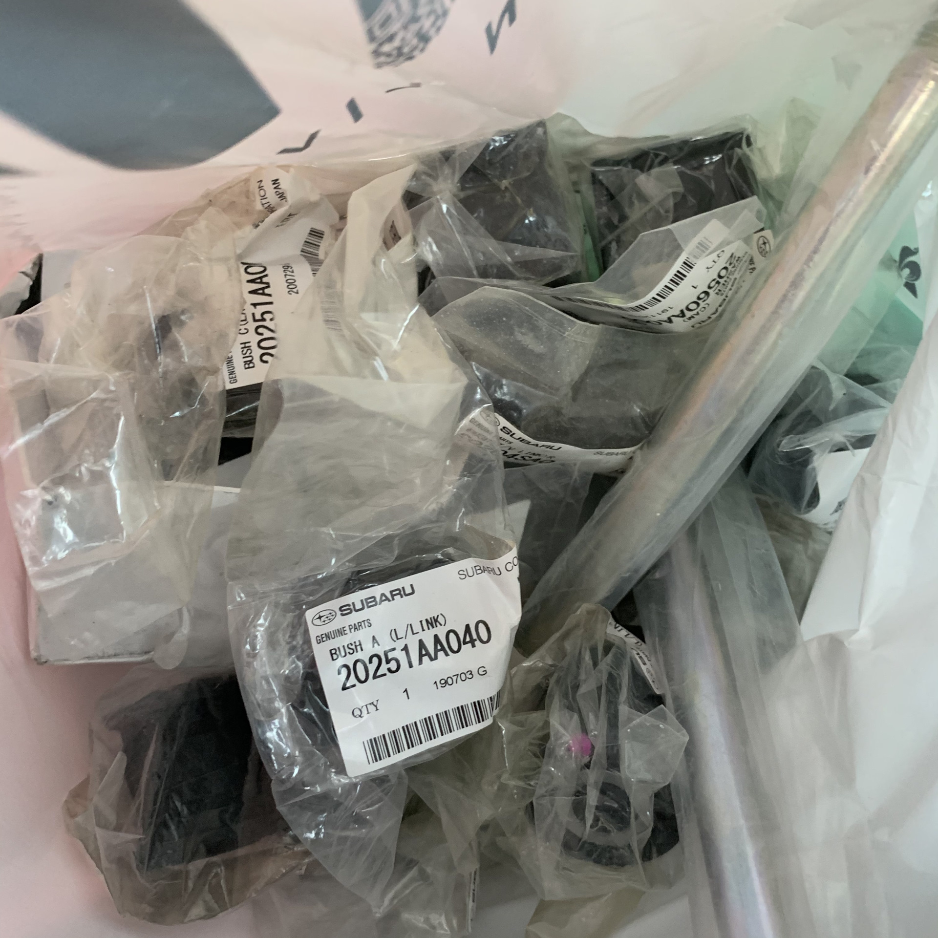 Подготовка к большому ТО — Subaru Forester (SG), 2 л, 2003 года ...