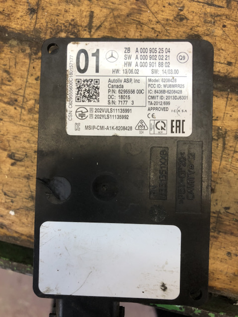 A0009052504 Радар заднего бампера Mercedes | Запчасти на DRIVE2