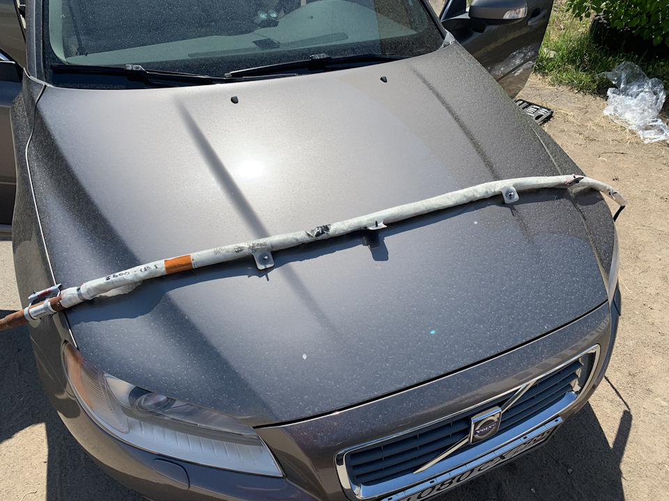 Подушки безопасности. Реставрация кожи.Часть 2. — Volvo S80 (2G), 2,5 л ...