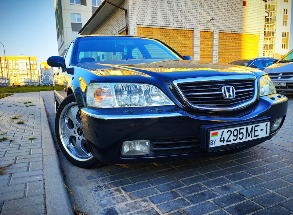 Новая решетка радиатора — Honda Legend (KA9), 3,5 л, 2001 года | просто ...