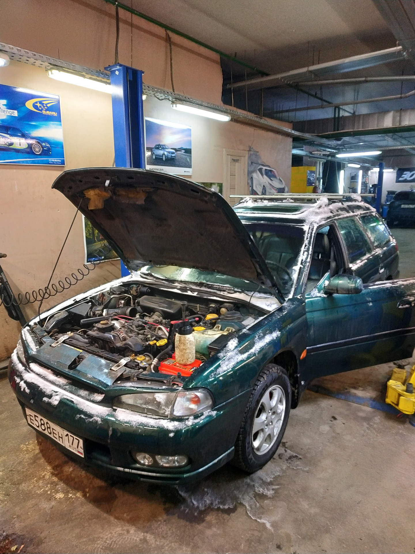 Начинаем начинать! — Subaru Legacy (BD/BG/BK), 2,4 л, 1997 года | визит ...