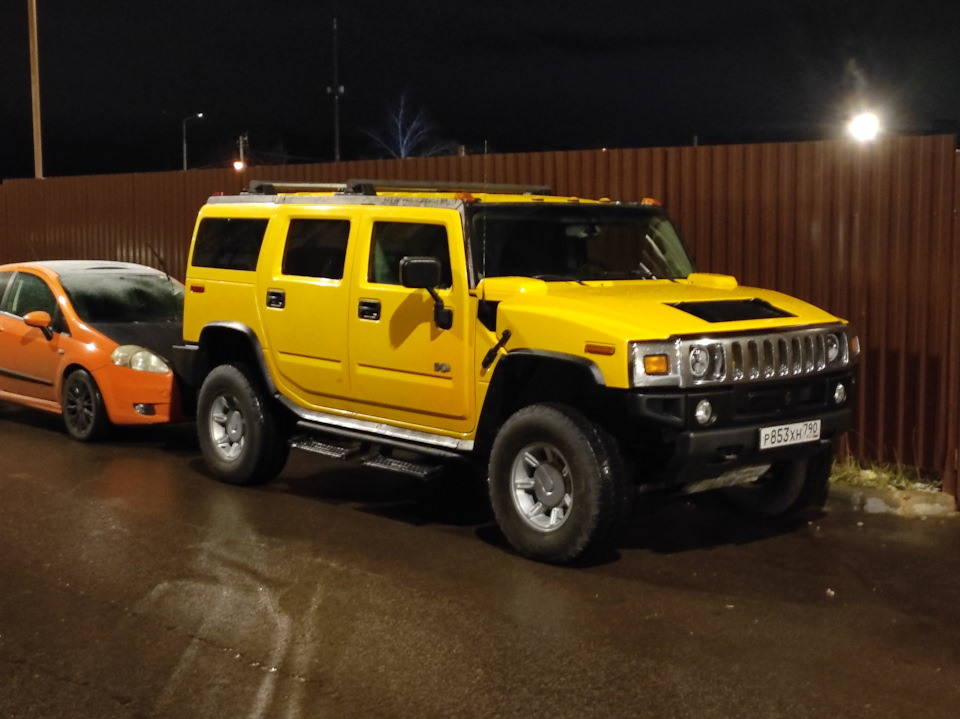 Покраска завершена — Hummer H2, 6 л, 2004 года | своими руками | DRIVE2