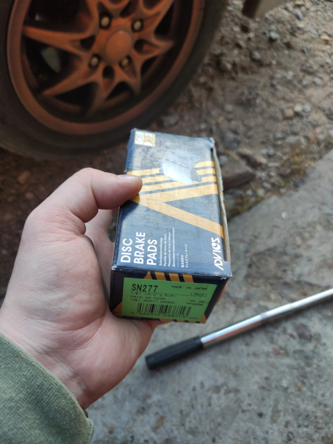 SN277 Передние дисковые колодки ADVICS | Запчасти на DRIVE2