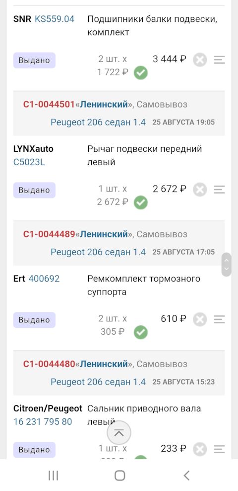 1623179580 Сальник Peugeot Citroen | Запчасти на DRIVE2