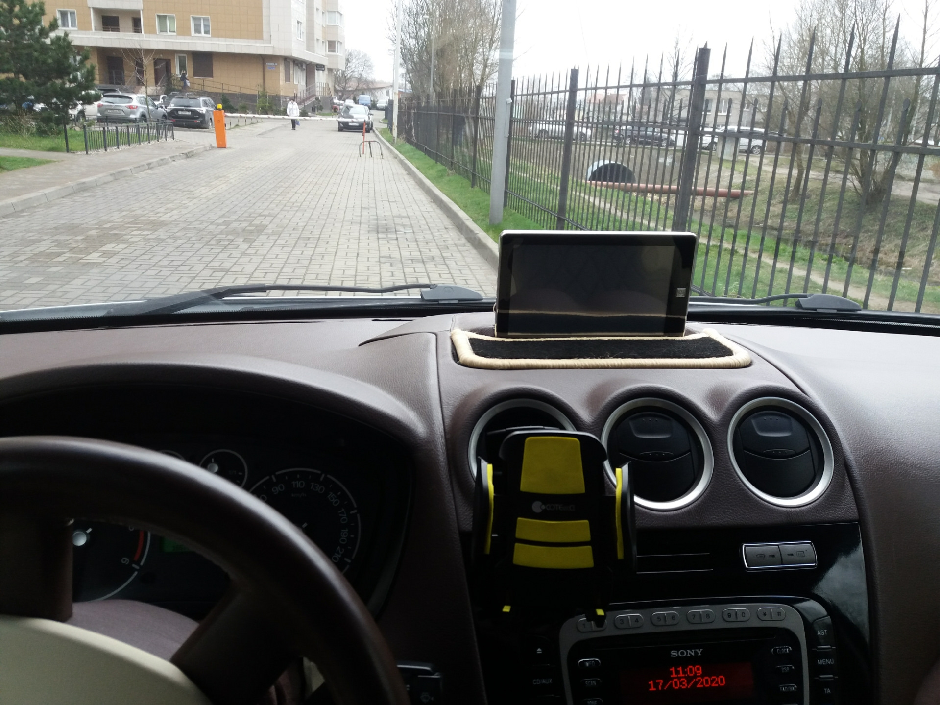 Навигатор с камерой з.в. Заключение. — Ford Tourneo Connect (2G), 1,8 л ...