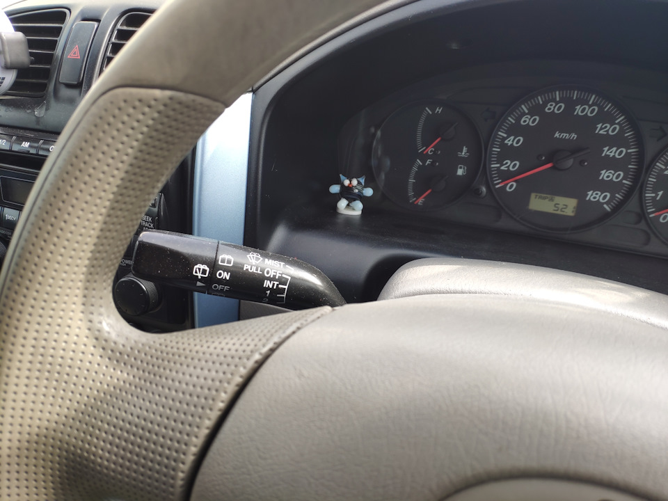 Подрулевой переключатель — Mazda Demio (1G), 1,3 л, 2001 года | своими ...