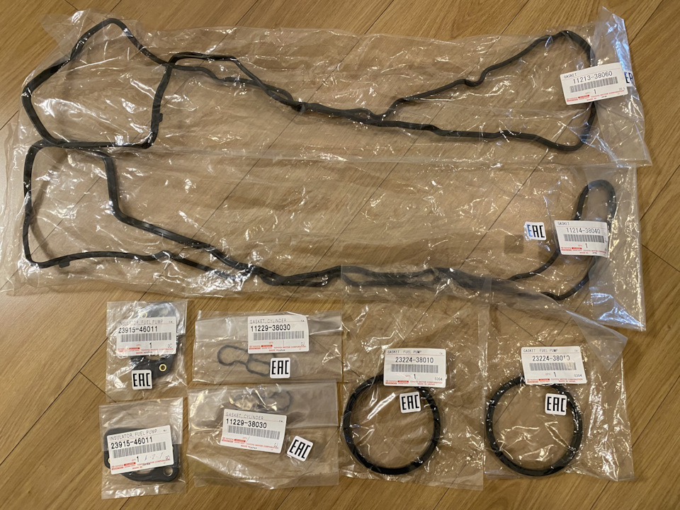 1122938030 GASKET, CYLINDER TOYOTA LEXUS | Запчасти на DRIVE2