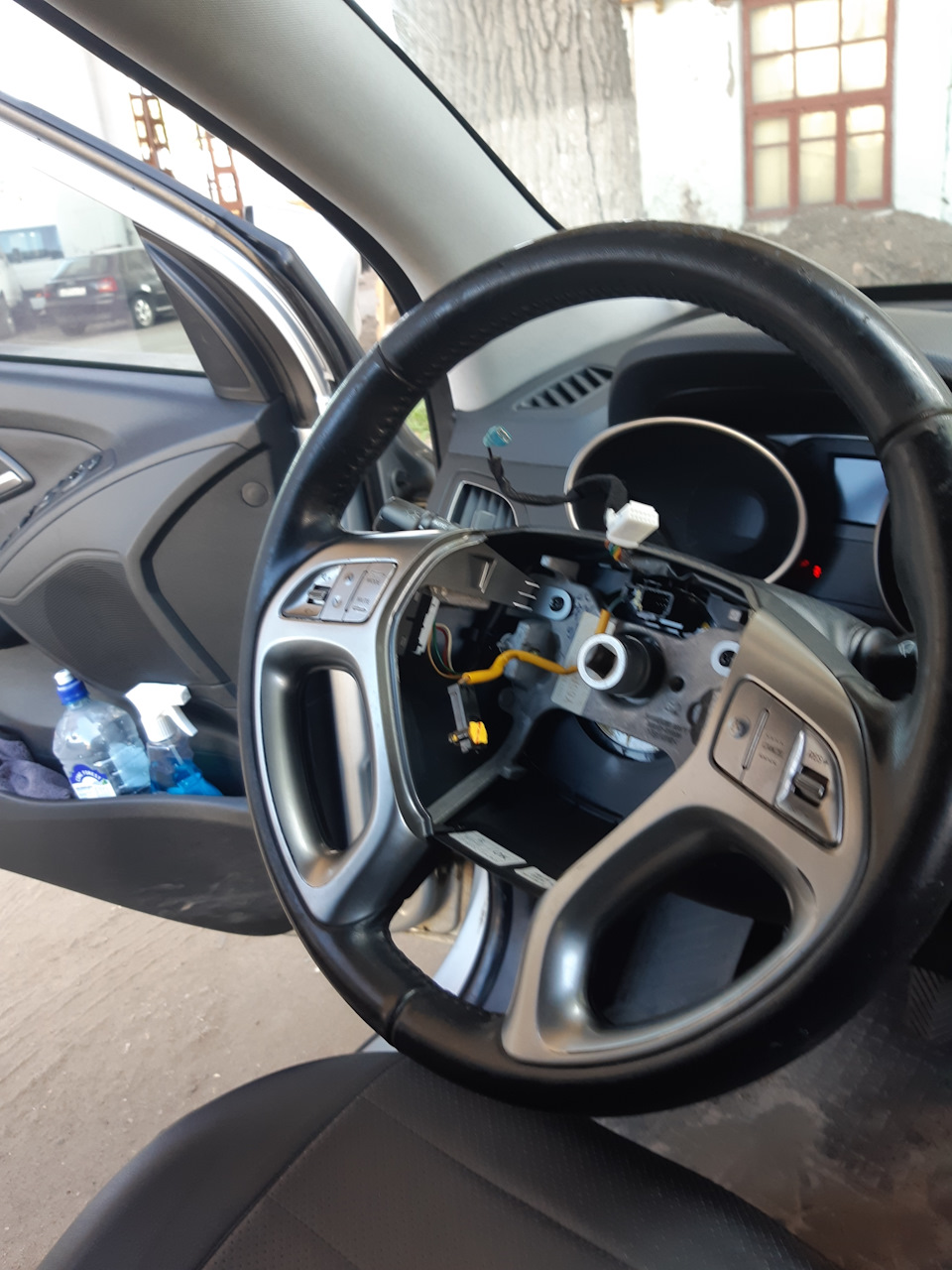Перешив руля МКПП — Hyundai ix35, 2 л, 2011 года | аксессуары | DRIVE2