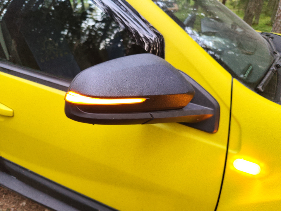 Бегущие поворотники в зеркала Дастера, Весты, Ларгуса Плазма — Renault ...