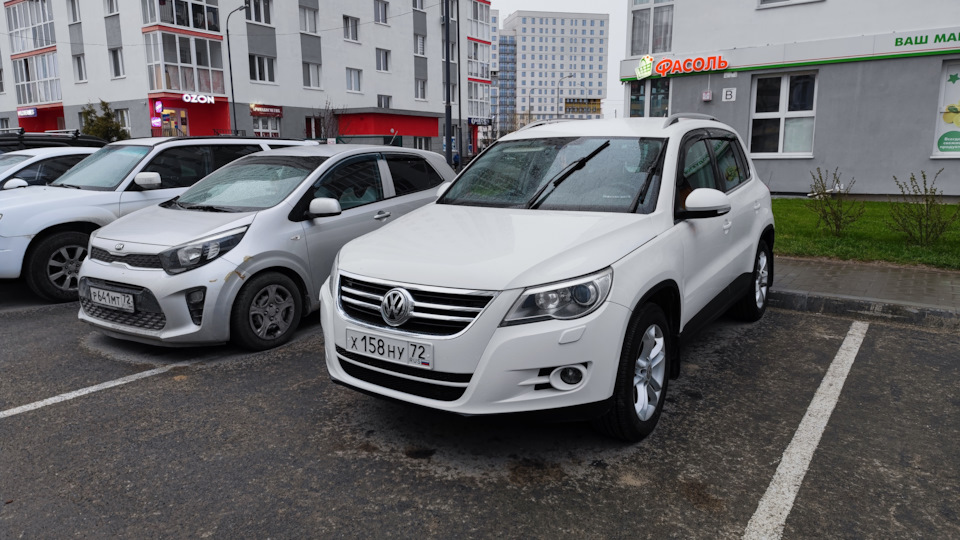 Текущее состояние — Volkswagen Tiguan (1G), 2 л, 2010 года | плановое ...
