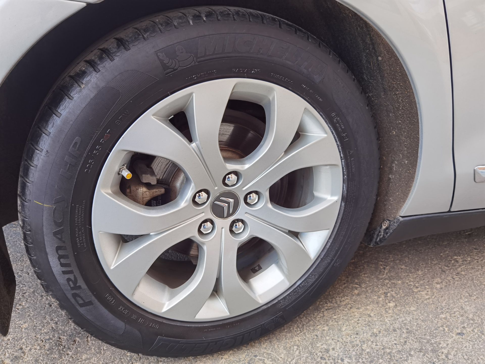 TPMS — Citroen C5 (2G), 1,8 л, 2008 года | аксессуары | DRIVE2