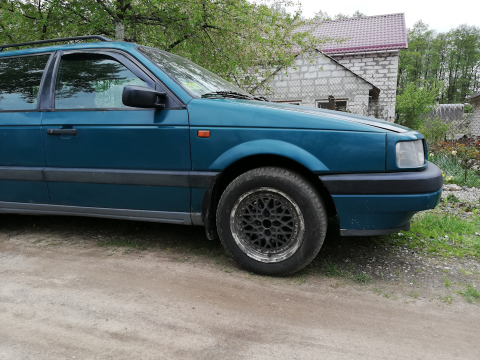 Замена передних амортизаторов и пружин — Volkswagen Passat Variant (B3 ...