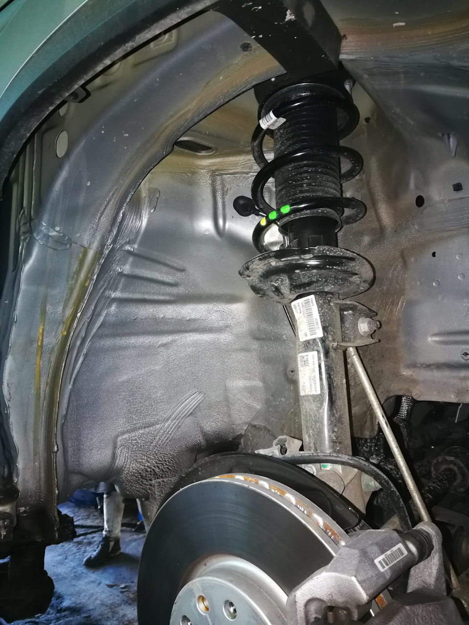 Антикоррозийная обработка кузова — Skoda Kodiaq (1G), 1,4 л, 2019 года ...