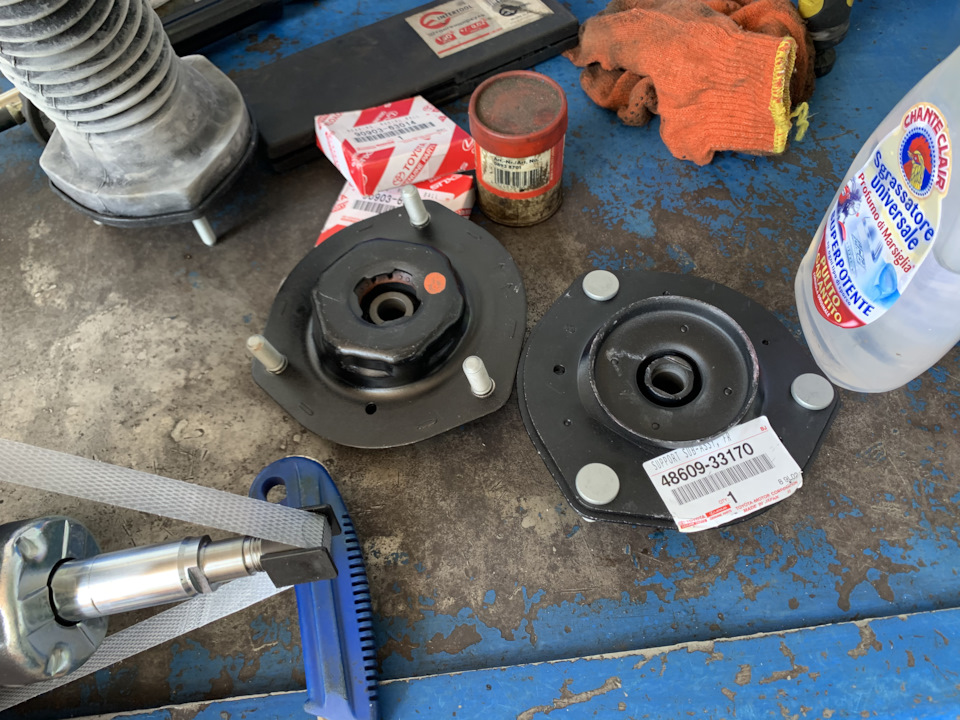 4860933170 Опора стойки передняя OEM TOYOTA LEXUS | Запчасти на DRIVE2