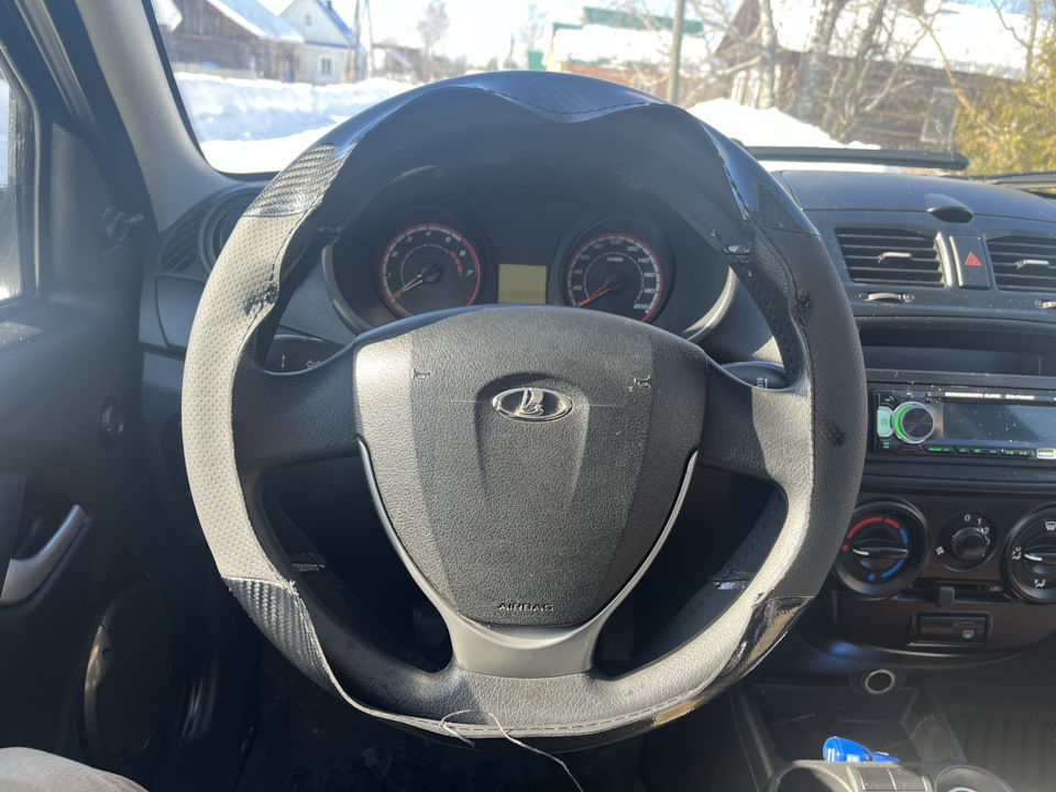 Руль — Lada Калина 2 универсал, 1,6 л, 2015 года | своими руками | DRIVE2