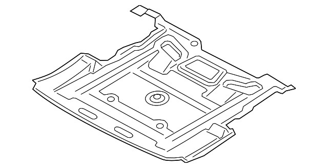 51757185112 Экран моторного отсека Пд BMW | Запчасти на DRIVE2