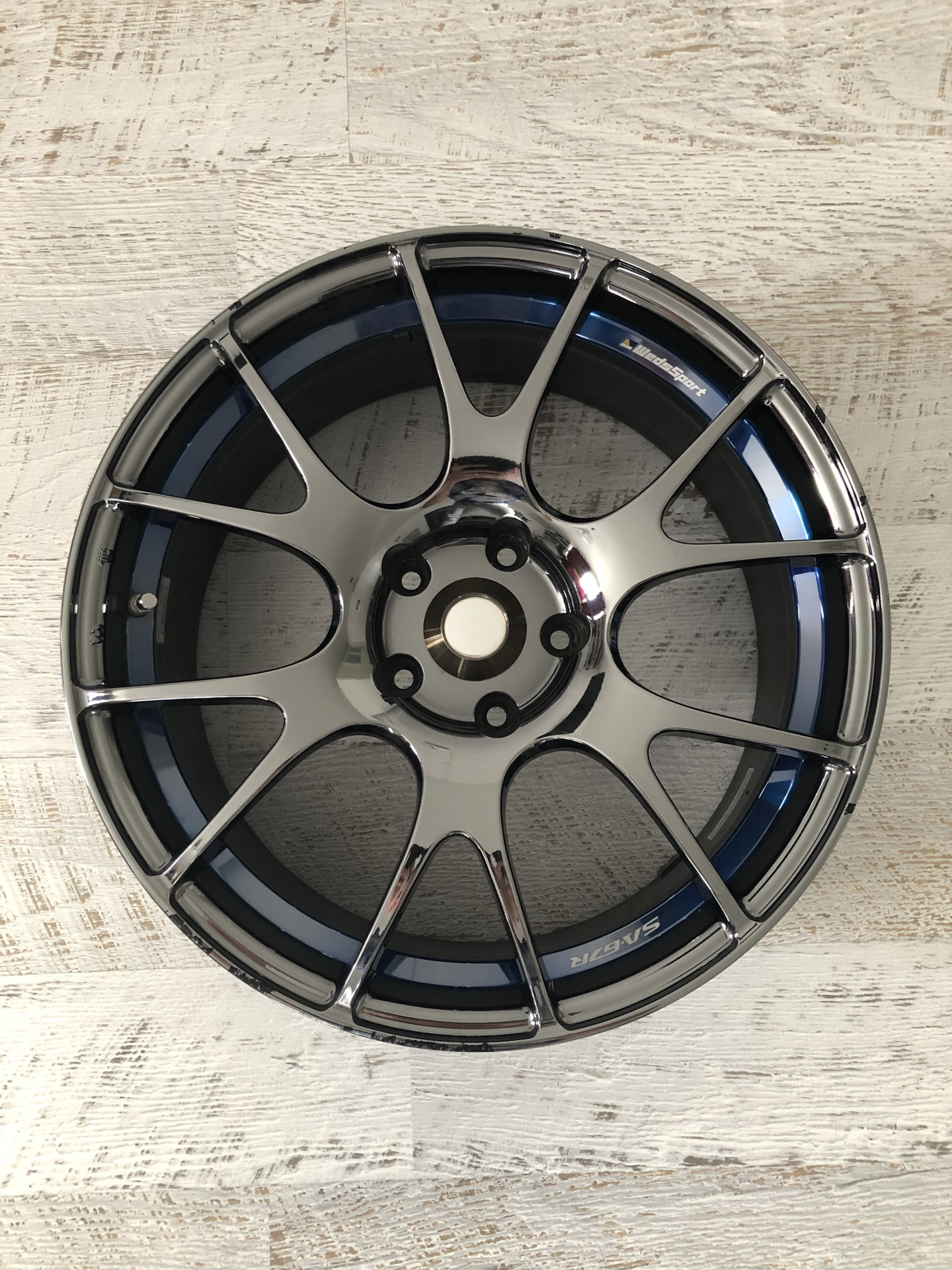 Weds sa-67r r18 8j 35et 8.6кг — Genesis G70, 2 л, 2019 года | колёсные диски | DRIVE2