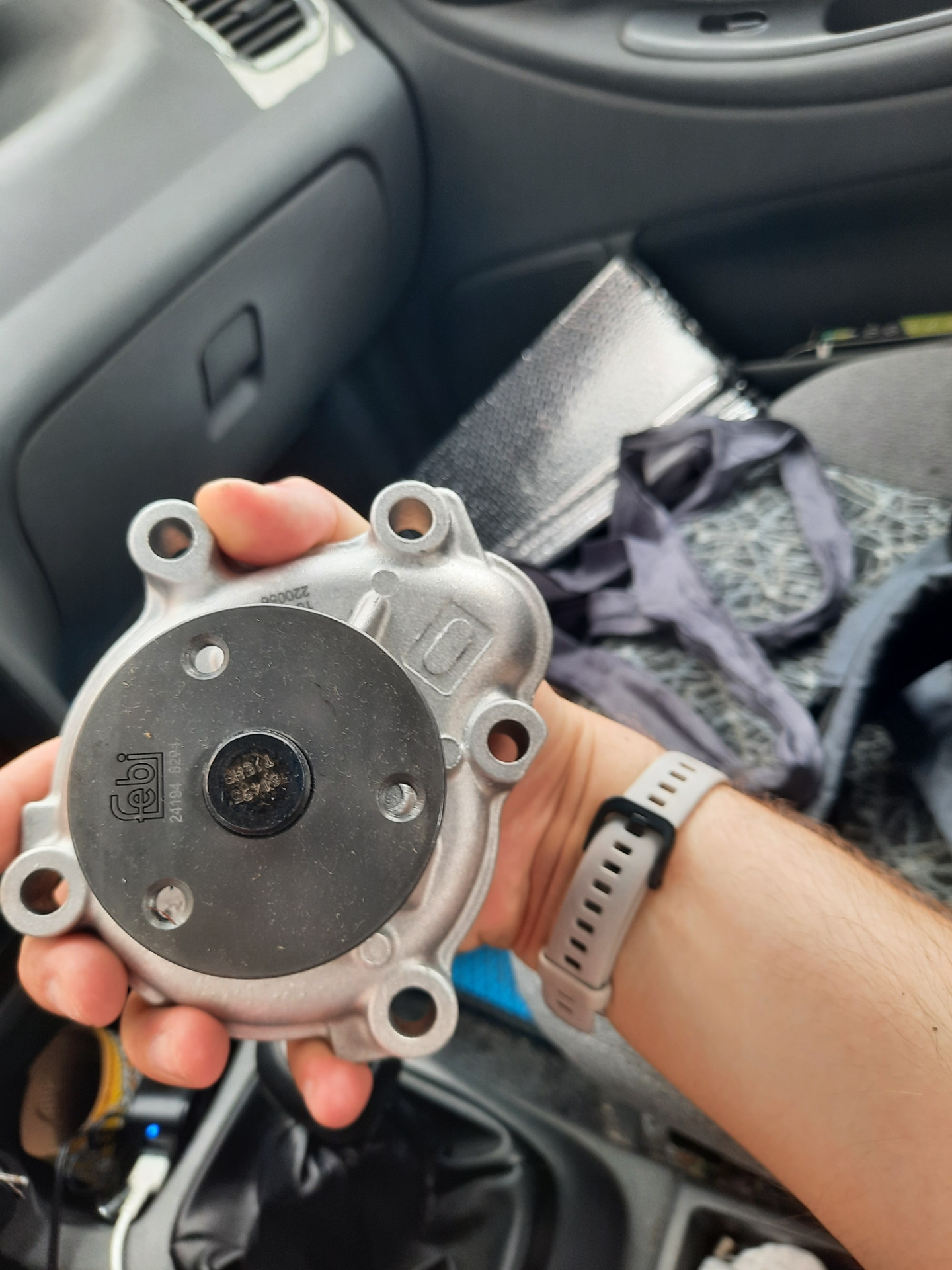 Большое ТО. ГРМ. 4 года и 50т.км спустя. — Opel Zafira B, 1,7 л, 2008 ...