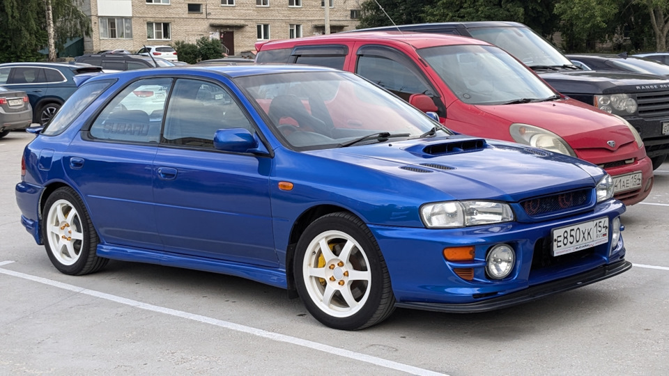 Фото subaru impreza gf8 WRX 1999 — Subaru Impreza WRX (GC/GF), 2 л ...