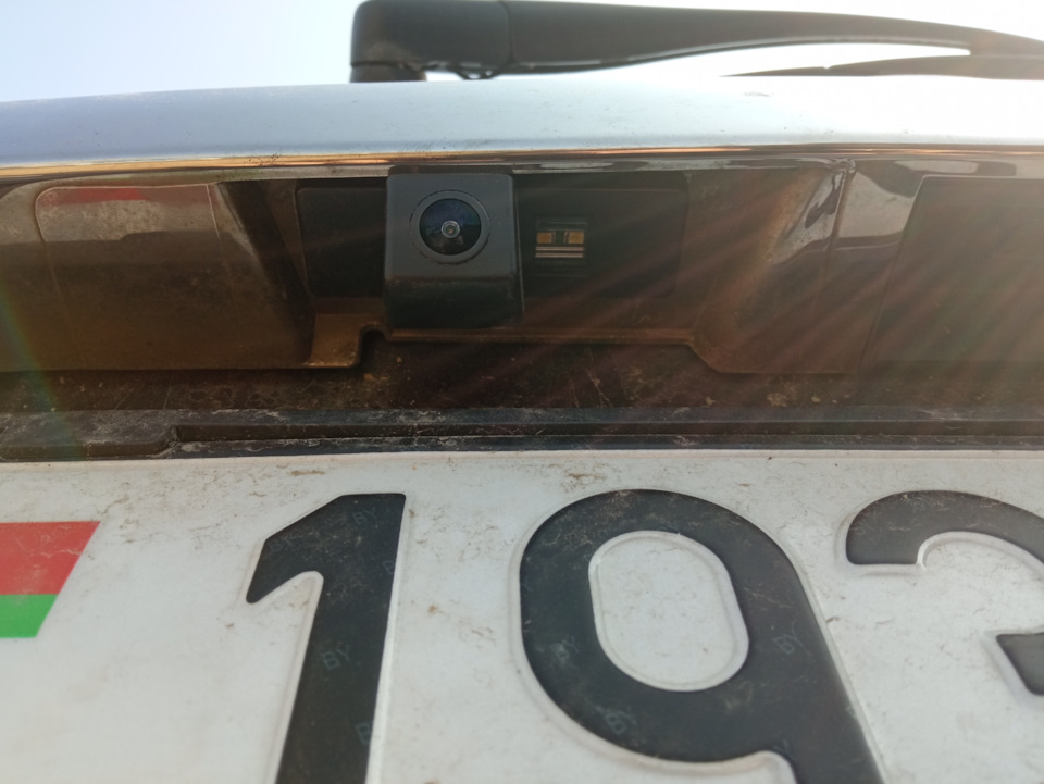 Установка камеры заднего вида — Nissan X-Trail II (t31), 2 л, 2010 года ...