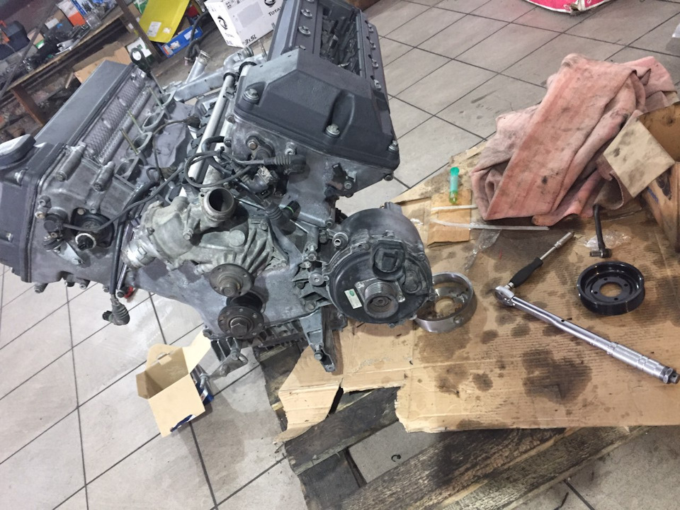 Собирали новое сердце — Land Rover Range Rover (3G), 4,4 л, 2002 года ...