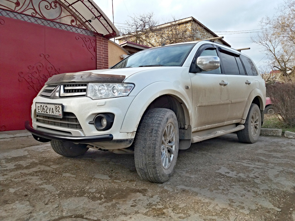 Силовая труба на Паджеро Спорт 2 — DRIVE2