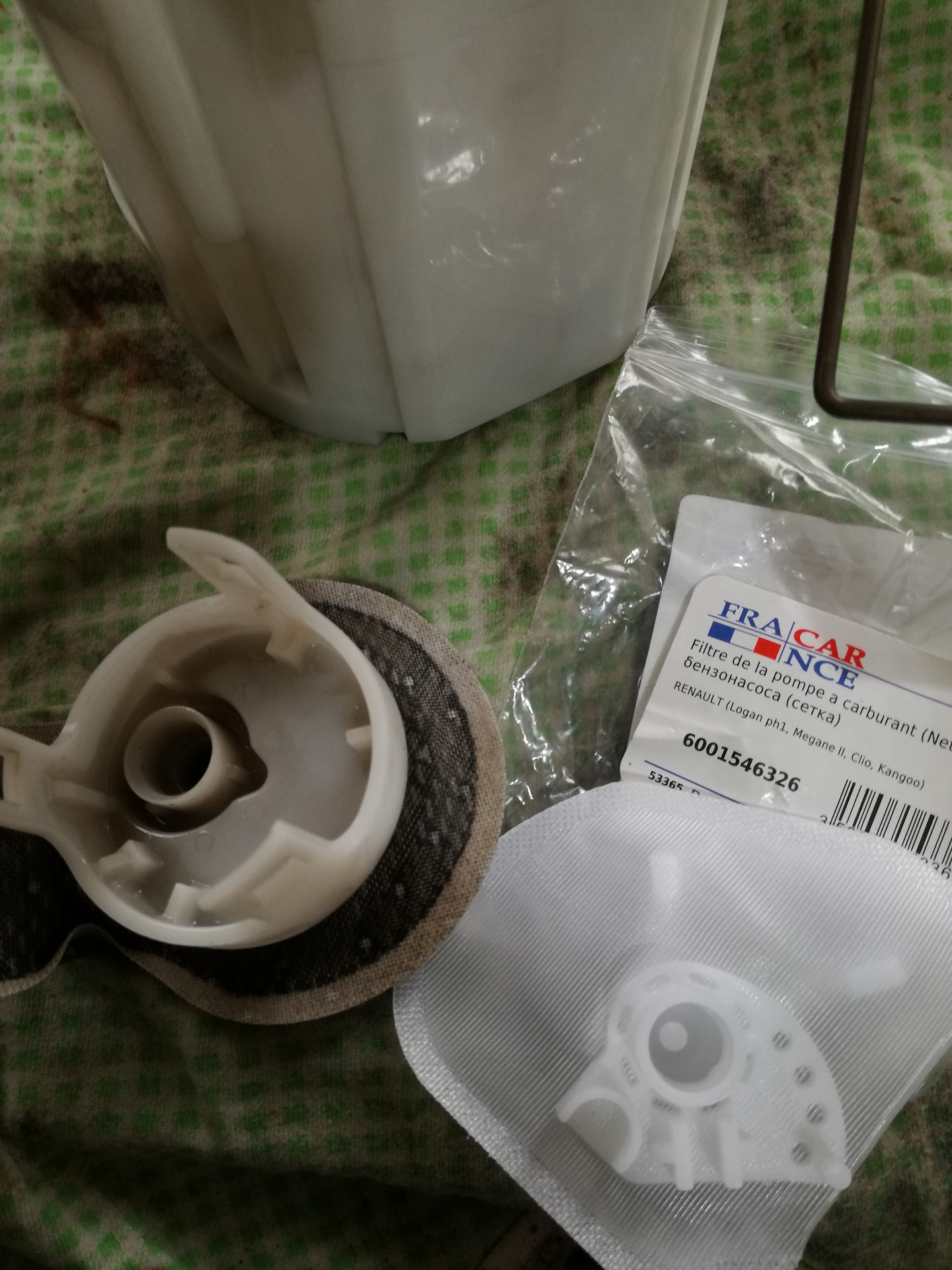 Бензонасос или как я не поменял сеточку. — Peugeot 408 (1G), 1,6 л ...