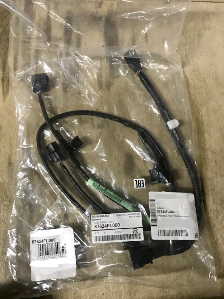 Проводка Парктроника (Жгут ) 87624FL000 SUBARU IMPREZA / XV на Subaru ...
