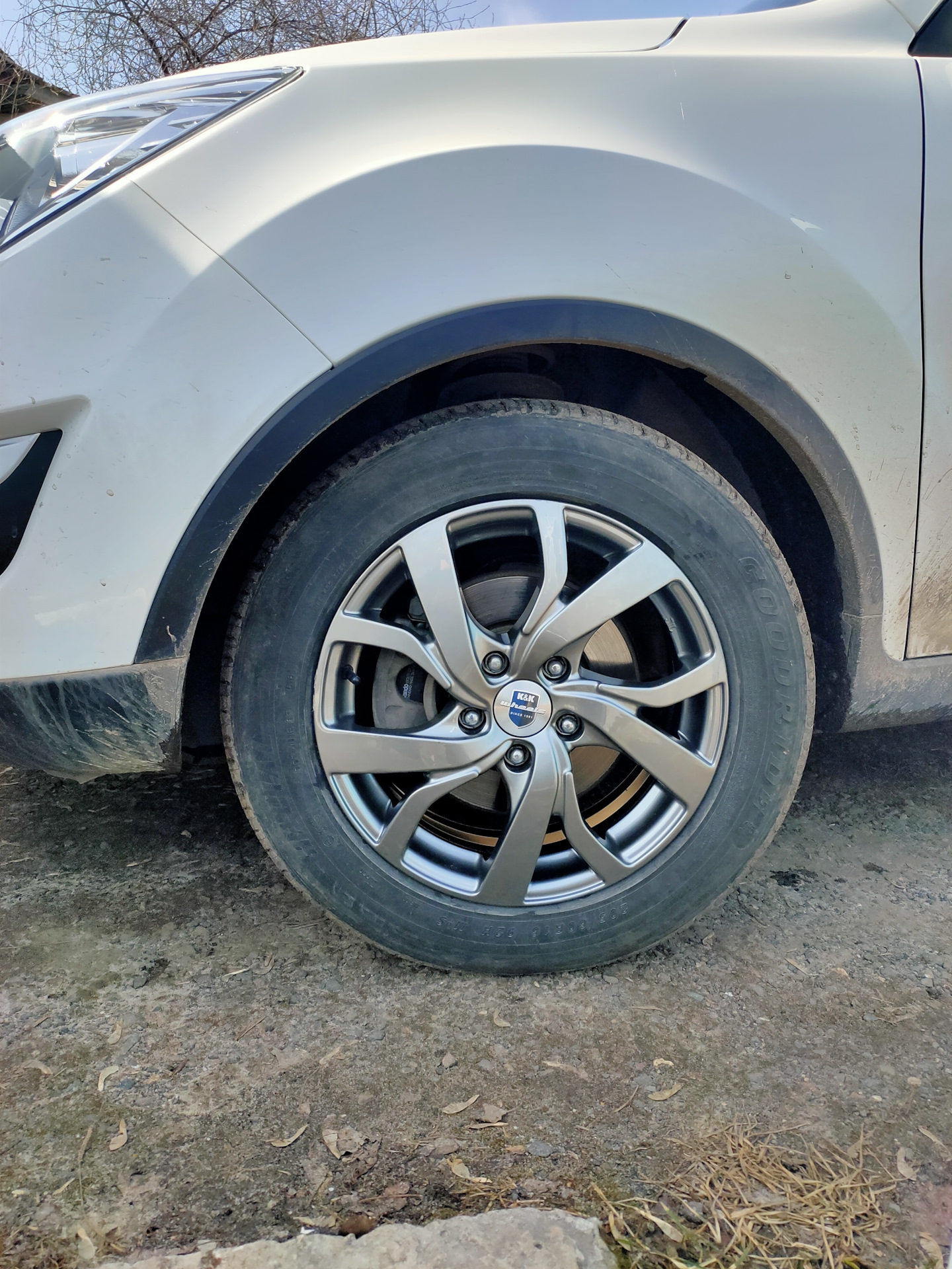 Колёсные диски. — Changan CS35, 1,6 л, 2016 года | колёсные диски | DRIVE2