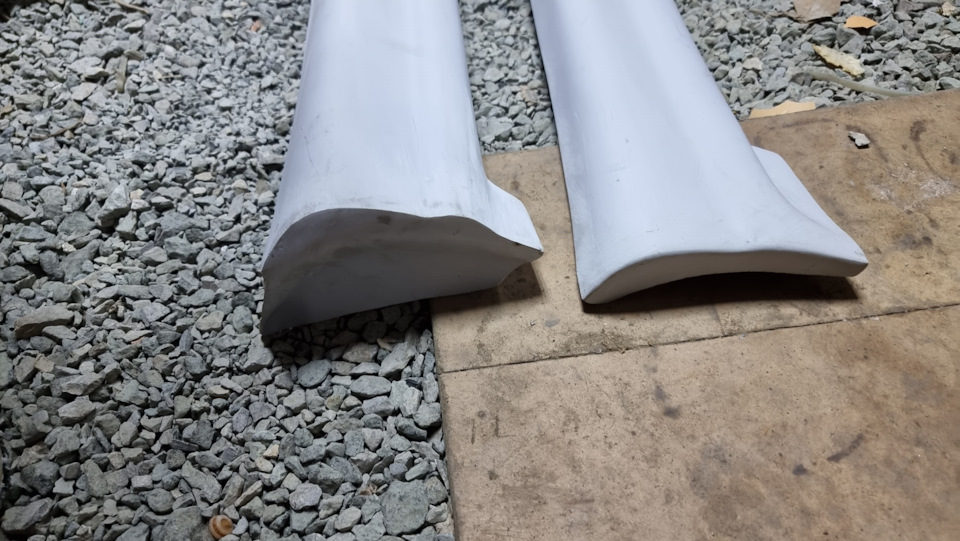 Продам пороги +юбки на бампера — Audi 100 (C4), 2,3 л, 1994 года ...