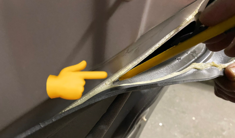 Ручки дверей в цвет кузова на Volvo XC90 — Volvo XC90 (1G), 2,5 л, 2004 ...