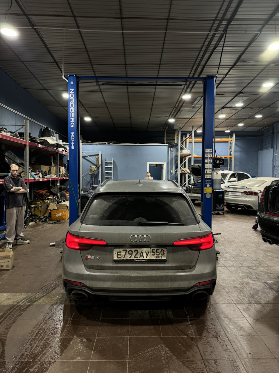 Стойки DRC — Audi RS4 (B9), 2,9 л, 2018 года | визит на сервис | DRIVE2