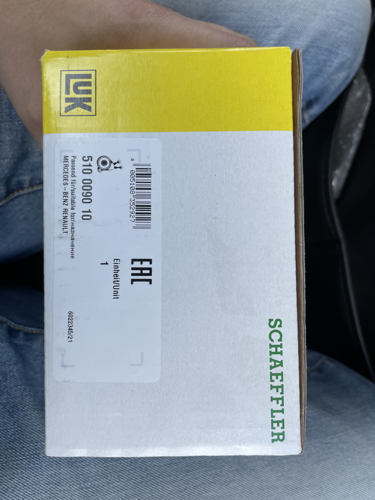 Замена выжимного подшипника. — Renault Fluence, 1,6 л, 2012 года ...