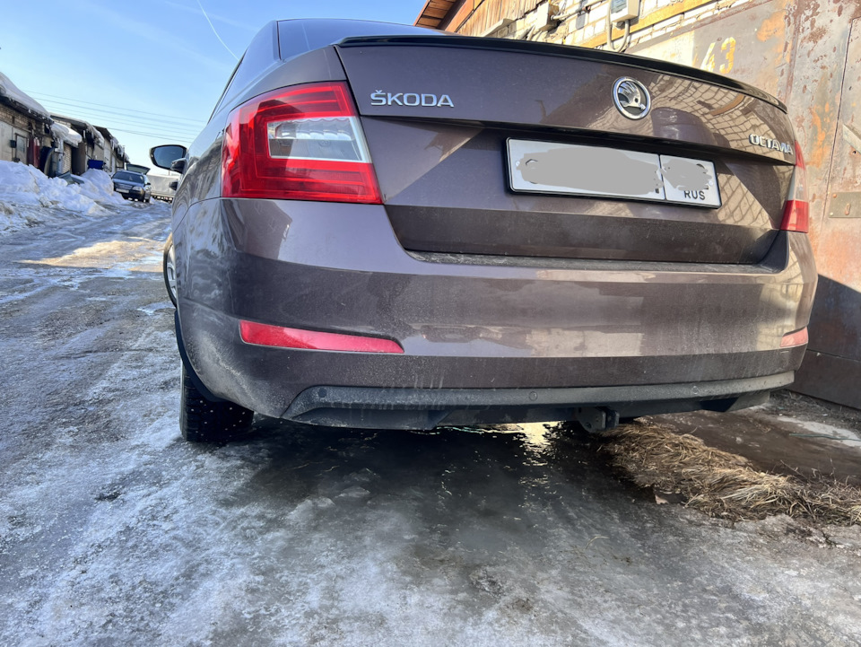 Короткие Брызговики Шкода Октавия А7 — Skoda Octavia A7 Mk3, 1,4 л ...